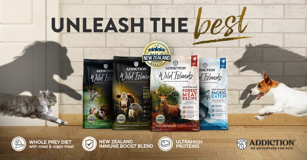 'Unleash the best': Addiction Pet Foods launches Wild Islands, a whole ...